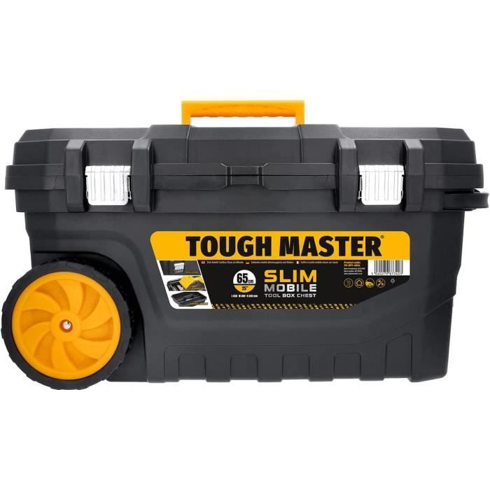 Grande boite a outils robuste sur roulettes Boite de rangement mobile ...