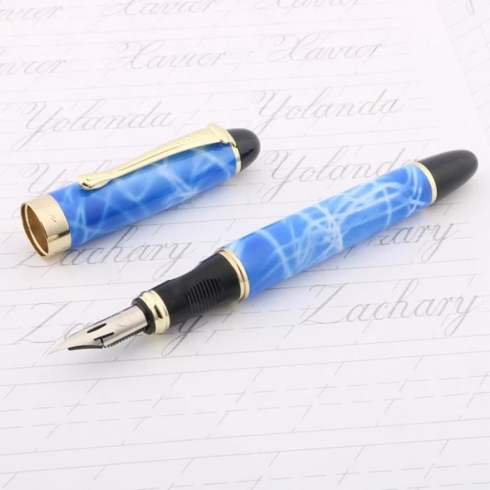 Stylo de calligraphie anglaise dans le corps rond, pointe ronde, pointe ...