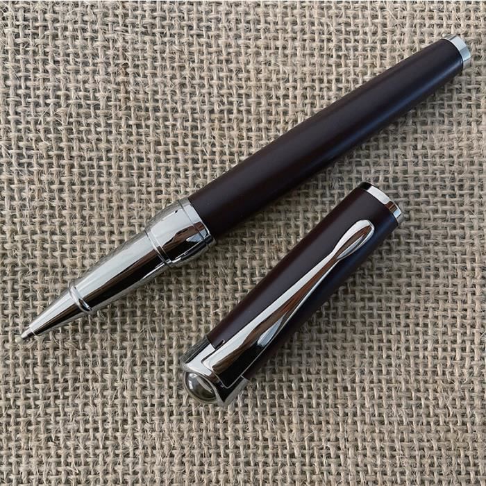 Stylo,Stylo à bille en métal + 2 recharges de cadeaux,stylo à bille de ...