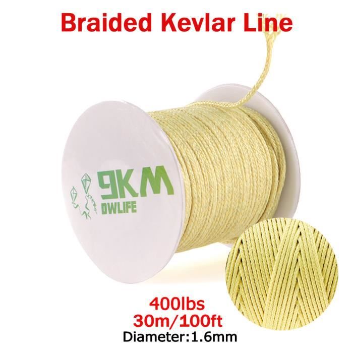 Fil de pêche,Ligne de pêche tressée en Kevlar,haute résistance,100 ...