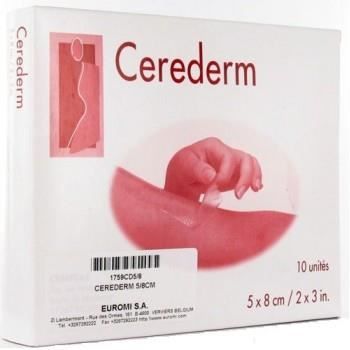 Cerecare Ceredem Pansements Adhésifs Siliconés 5 x 8cm 10 unités ...