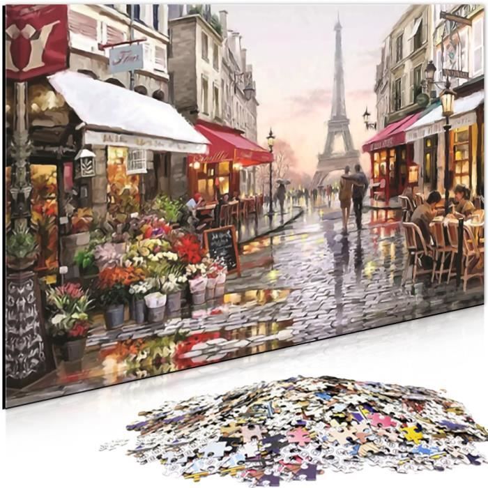 Casse-Tete TPMZS 1000 Pièces Puzzles Adultes Maison de Bonbons ...