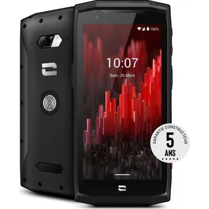 Smartphone Téléphone CROSSCALL CORE M5 32 Go Noir 3,400000 - Cdiscount ...