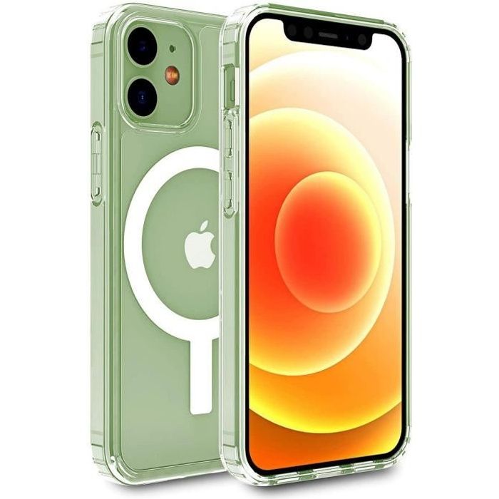 Coque de Protection - pour iPhone 12 - Transparent - Antichoc ...