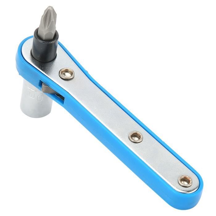 EJ.life Clé à douille de réparation Clé à cliquet bleue 10 mm avec kit ... EJ.life Clé à douille de réparation Clé à cliquet bleue 10 mm avec kit ...