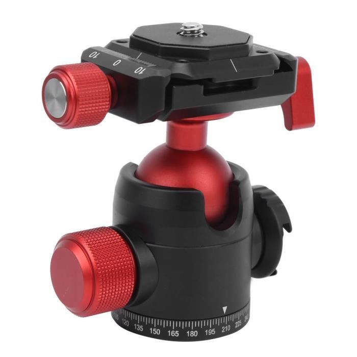 Rotule panoramique en métal Rotule panoramique à 360 ° Vlog avec ...