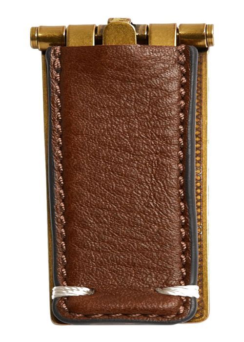 FOSSIL Clip de l'argent marron doré pour femme et homme - Westover ...