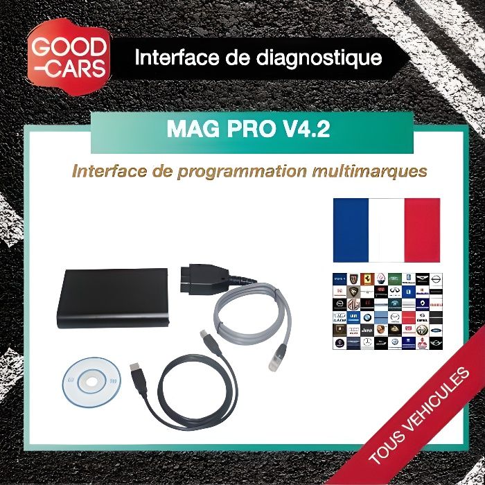 Interface MAG PRO V4.2 - ECU FLASH CHIP TUNING - MPPS GALLETTO BDM KESS ...