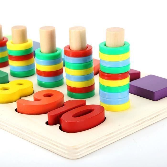 GOD03561-Jouet de classification de numéro de forme d'appariement en ...