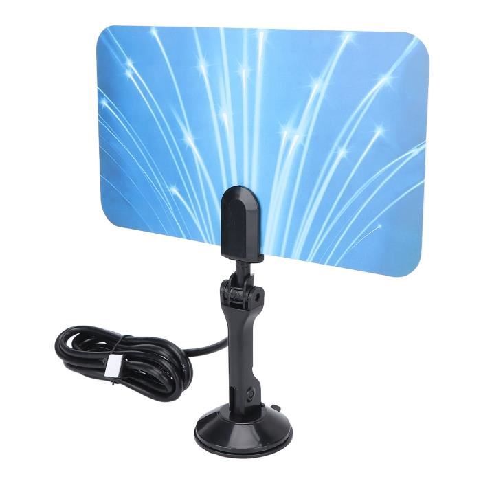 Antenne TV intérieure - HURRISE - Modèle plate - Amplifiée - Ultra ...