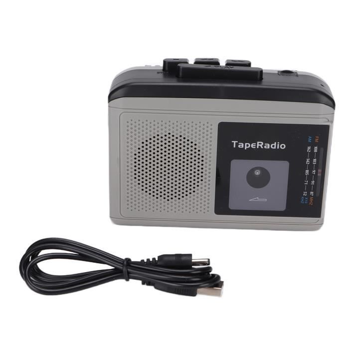 Lecteur de cassettes Lecteur de cassette radio AM/FM portable pour les ...