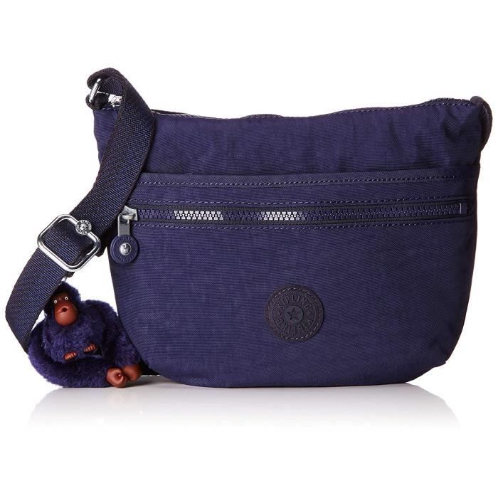Sac à Main Kipling Arto S, Sacs bandoulière femme, Bleu (Active Blue ...