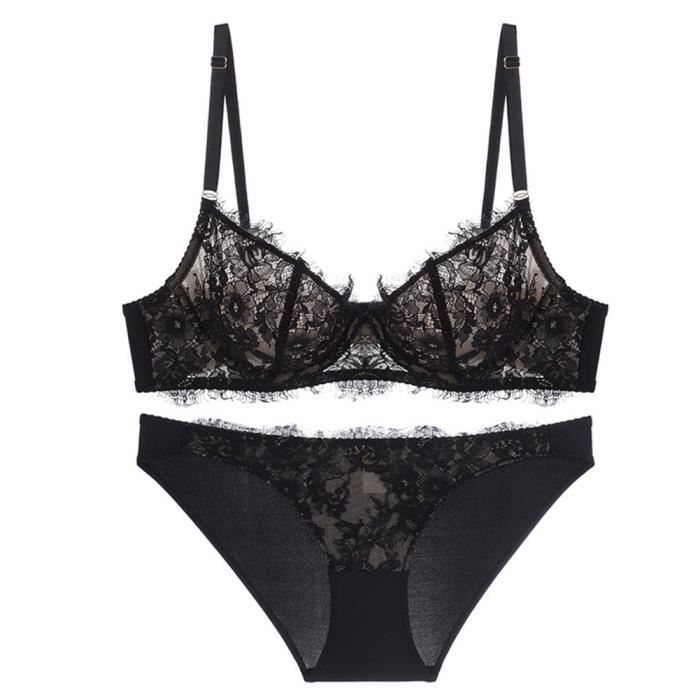 Femme Ensemble De Push Up Soutien Gorge à Armatures Sous Vêtements Fin