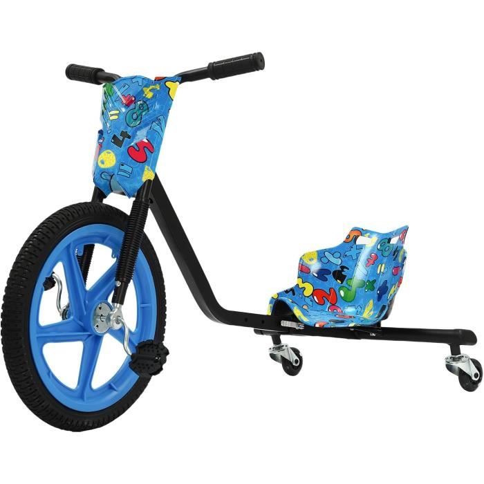 Trottinette À Pédale Pour Enfant - Tricycle - Roue Arrière Avec ...