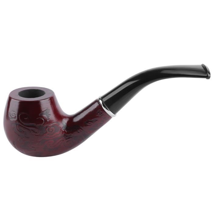 Sonew tuyau de fumée Exquise amovible en bois massif sculpture fumer ...