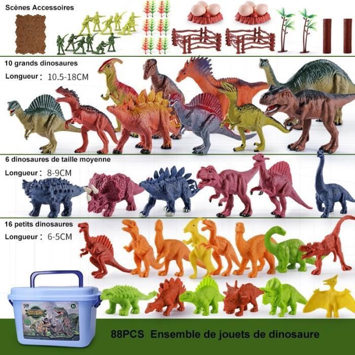 Modèle de dinosaure miniature monde des dinosaures ensemble de jouets ...