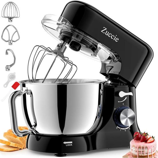 Robot Patissier, Zuccie 5 L Robot Pâtissier, 1000W Robot Cuisine avec ...