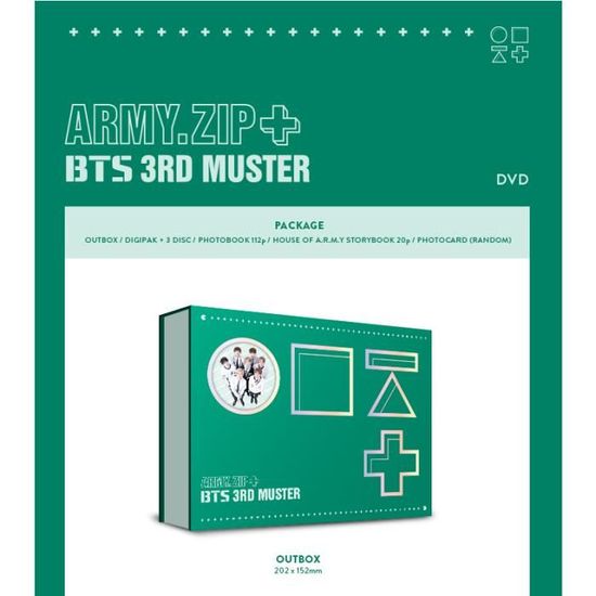 BTS 3rd MUSTER [ARMY.ZIP+] (3DISC) - Cdiscount DVD