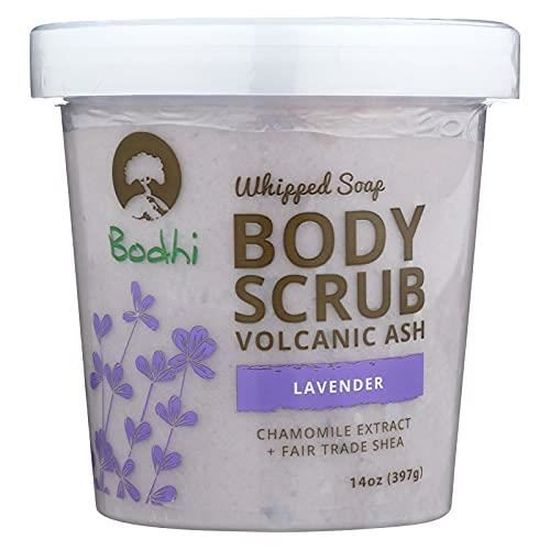 Bodhi Whipped Soap Body Scrub Volcanic Ash with Chamomile Extract and ...