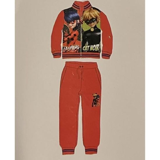 Ensemble Jogging Miraculous LadyBug / Cat Noir / Rouge Rouge ...