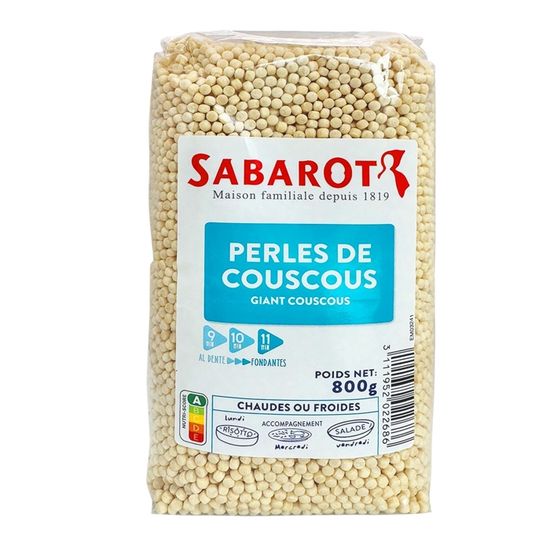 Perles de couscous sachet de 800g Sabarot - Cdiscount Au quotidien