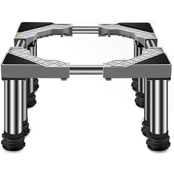 Support de Machine à Laver Base réglable multifonctionnelle avec 4-8-12 ...