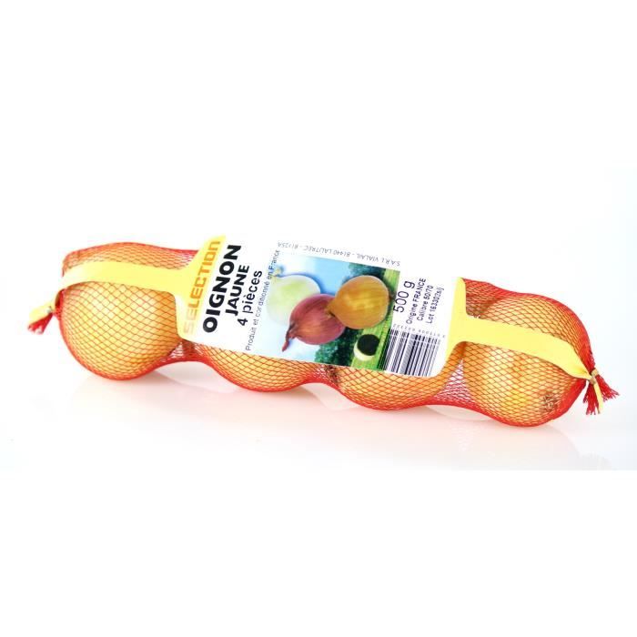 Oignon Jaune en filet 500 g - Origine France - Direct Producteur ...