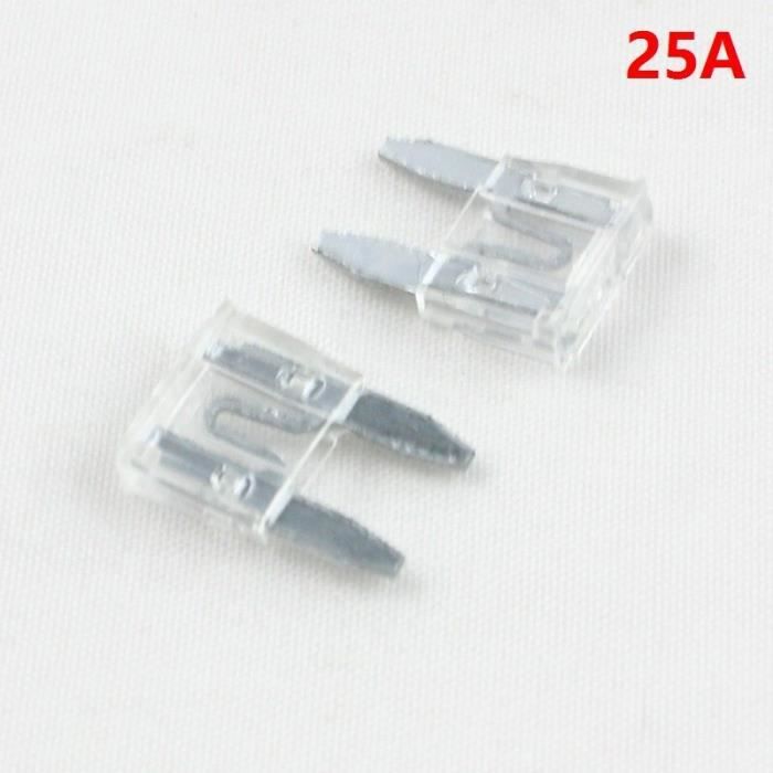 Fusible Voiture,Mini fusible pour voiture,100 pièces,5A 10A 15A 20A 25A ...
