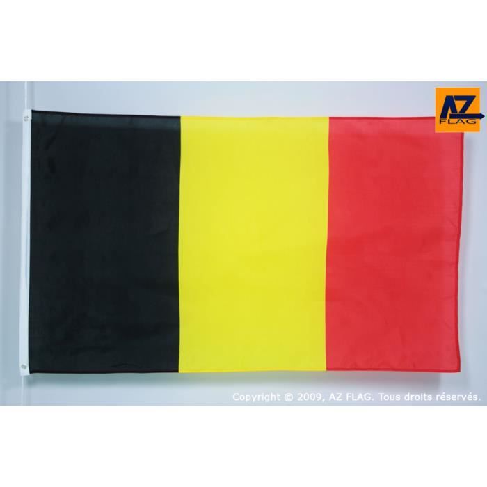 Drapeau Belgique 150x90cm - belge - Cdiscount