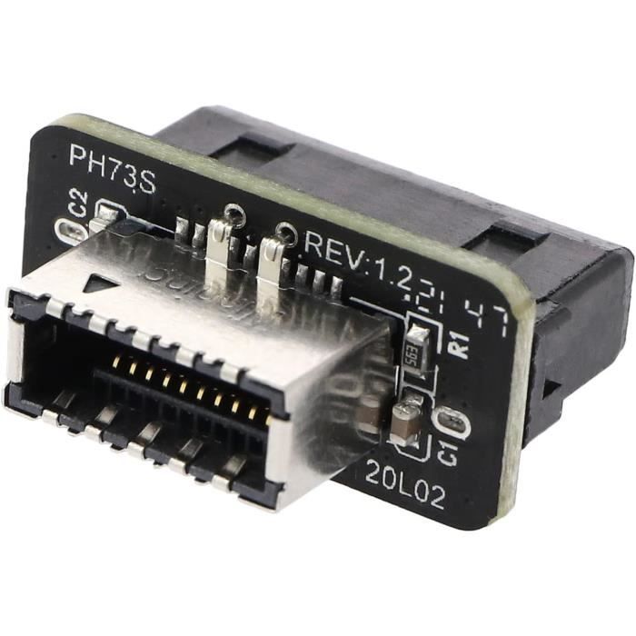 Convertisseur D'Adaptateur Usb 3.0 19P - 20P Vers Type E Adaptateur De ...