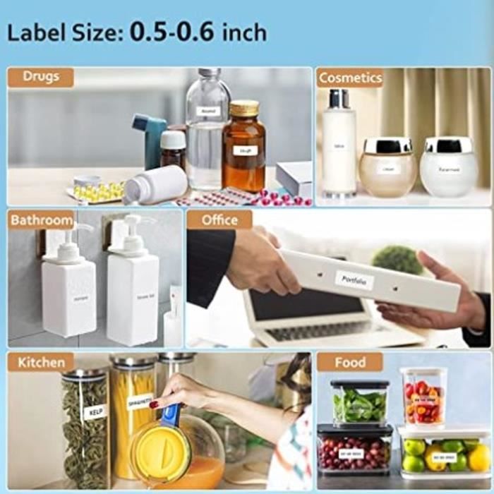 DEX Machine d'étiquetage Mini Imprimante Portative D'étiqueteuse ...