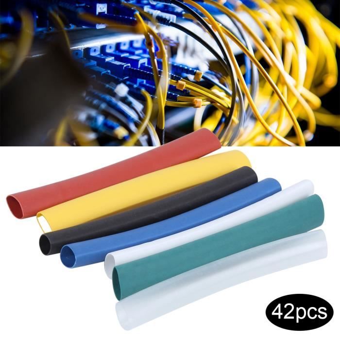 Enveloppe de fil électrique solide, gaine thermorétractable, protection ...