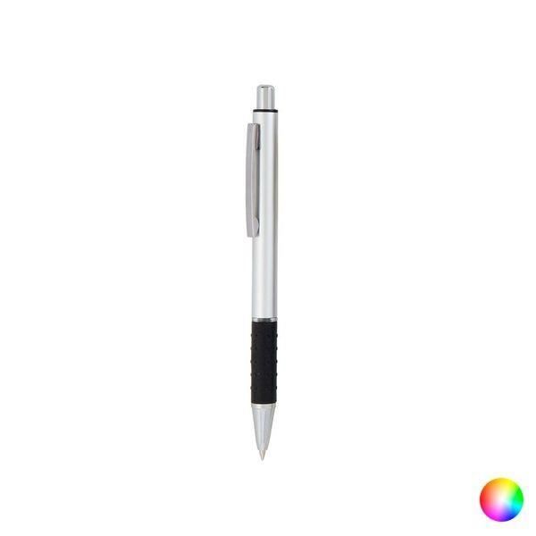 Stylo bleu en aluminium à mécanisme bouton - Stylo encre bleu design ...