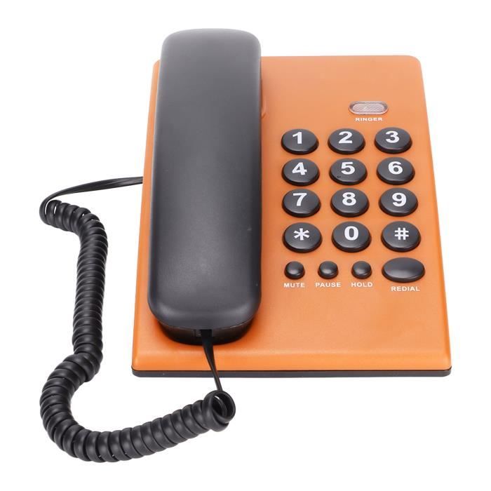 Ligne fixe filaire Téléphone de bureau Téléphone de bureau, téléphone ...