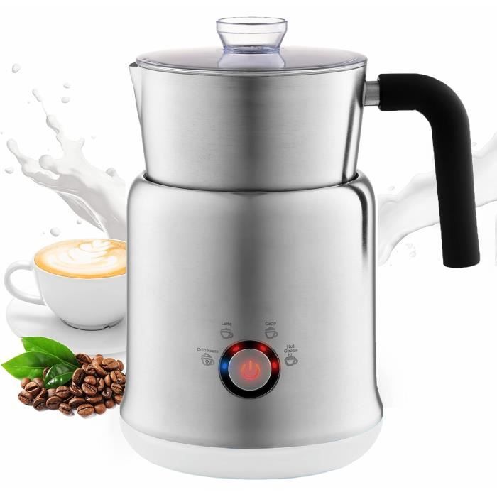 KILISKY Émulsionneur de lait/ Chocolatière, Mousseur de lait à ...