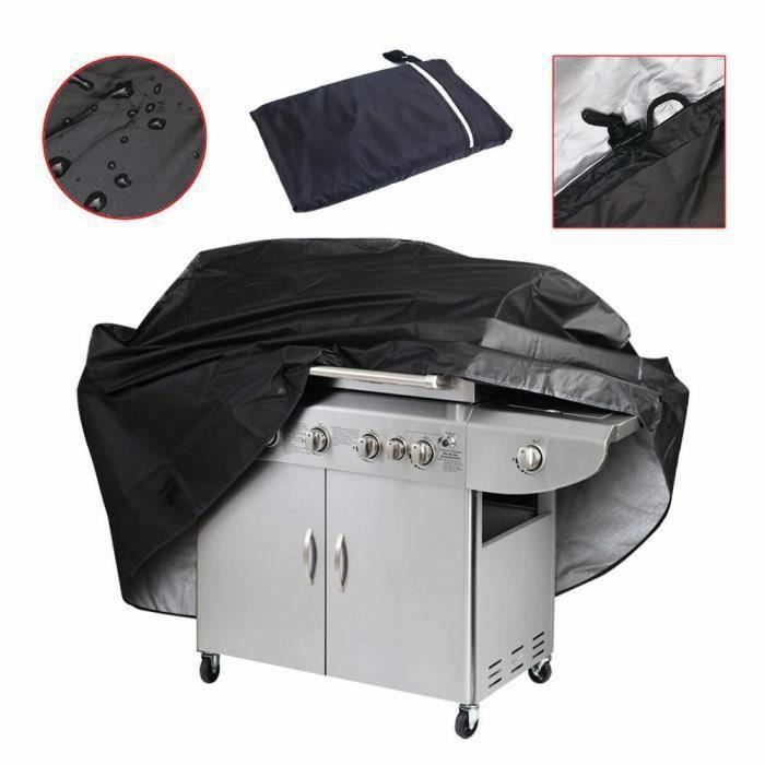 Wind-Housse de BBQ Protection Barbecue Etanche Anti Poussière Antipluie ...