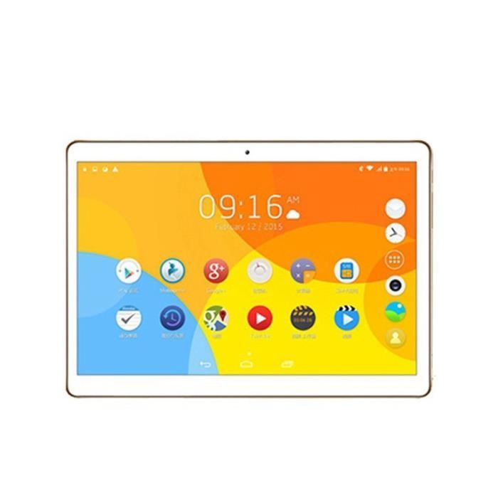 10,1 Zoll Tablet-PC-RAM-ROM 2 + 32GB Doppelkarten Dual-Kamera,blanche ...