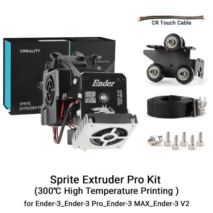 Sprite Extruder Pro Kit 300 ℃ Impression à haute température Touristes ...