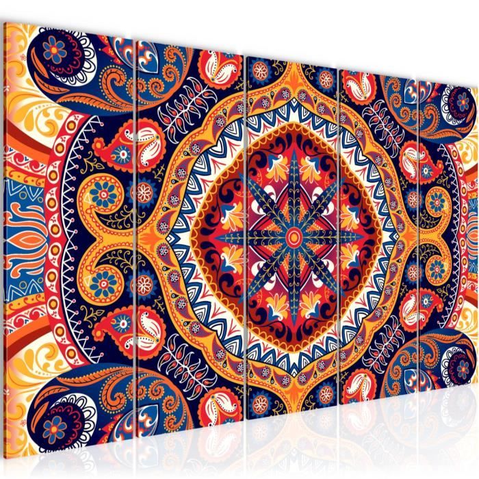 Runa art Tableau Décoration Murale Bouddha Feng Shui 150x60 cm - 5 ...