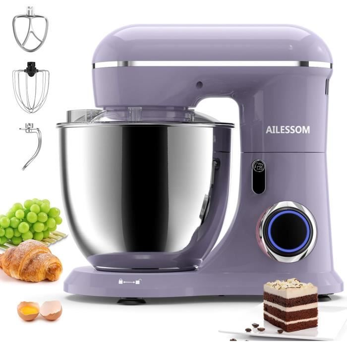 Mixeur Électrique 3 En 1, 660 W 10 Vitesses Avec Bouton Pulse ...