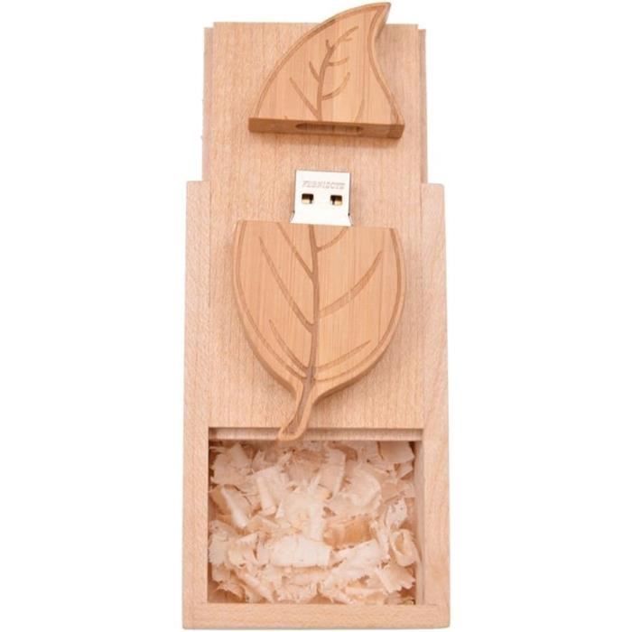Clef USB 8Go Cle USB 2.0 Pendrive Forme du Feuille 8 Go Clé USB avec ...