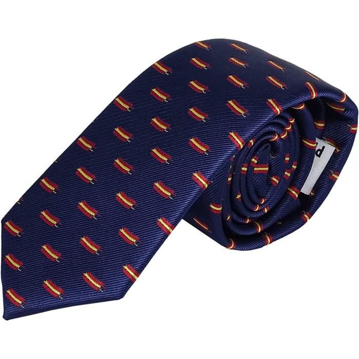 Cravate Homme En Microfibre - Élégante Et Fine - Cravate Drapeau ...