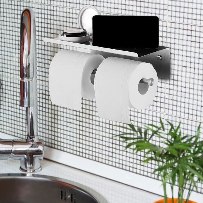 FHE- Support papier rouleau Toilet paper roll holder, 304 polished ...