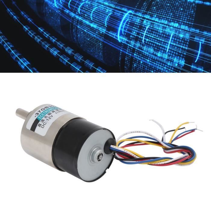 RHO-Moteur DC Moteur Sans Balais Vitesse Réglable CW/CCW DC12V avec ...
