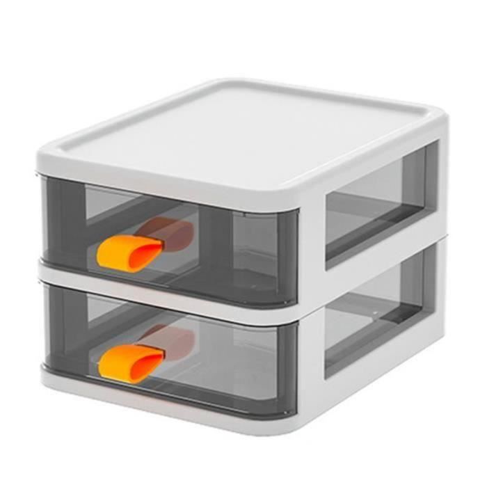 VERYNICE-Transparent Desktop Organizer Boxes Storage Drawers Plastic B ...