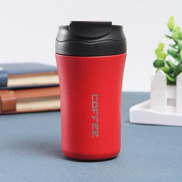 GOURDE BIDON,Red-400ml--Mug thermique de 400ml, Double acier inoxydable ...
