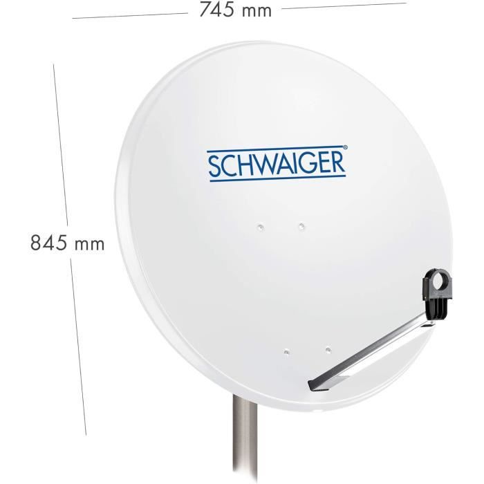 500- Installation Satellite Antenne parabolique 75 cm Antenne ...