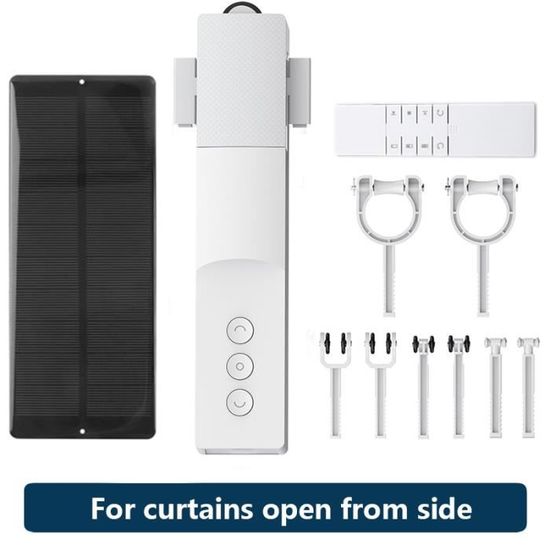Rideau Motorisé Électrique,Tuya Zigbee Robot Ouvre-Rideaux Intelligent ...