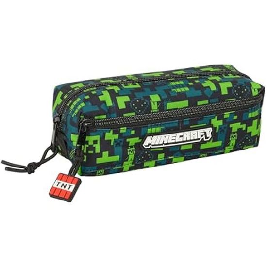 Trousse triple - SAFTA - MINECRAFT TNT - Confortable - Polyvalente ...
