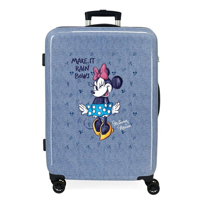Valise - Disney - Minnie Make it Rain Bows - 68 cm - 70 L - ABS Rigide